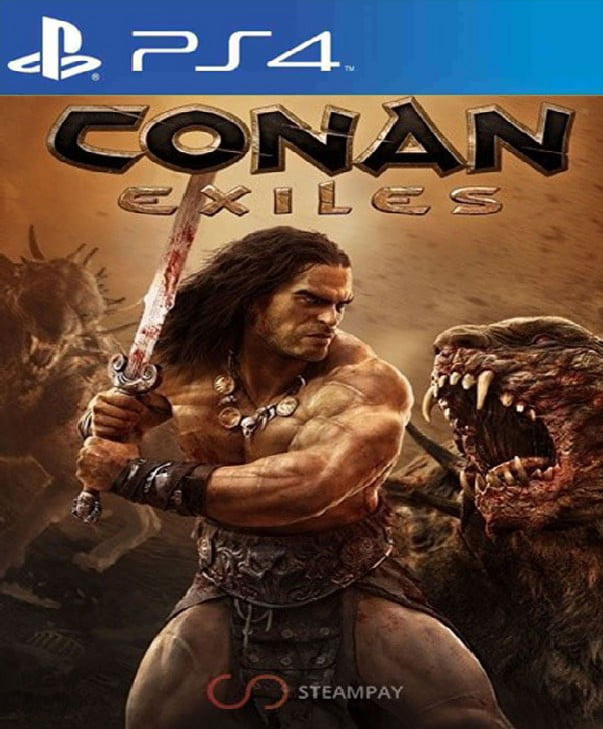 Restored Conan: Exiles (Playstation 4, 2018) Survival Game (Refurbished ...