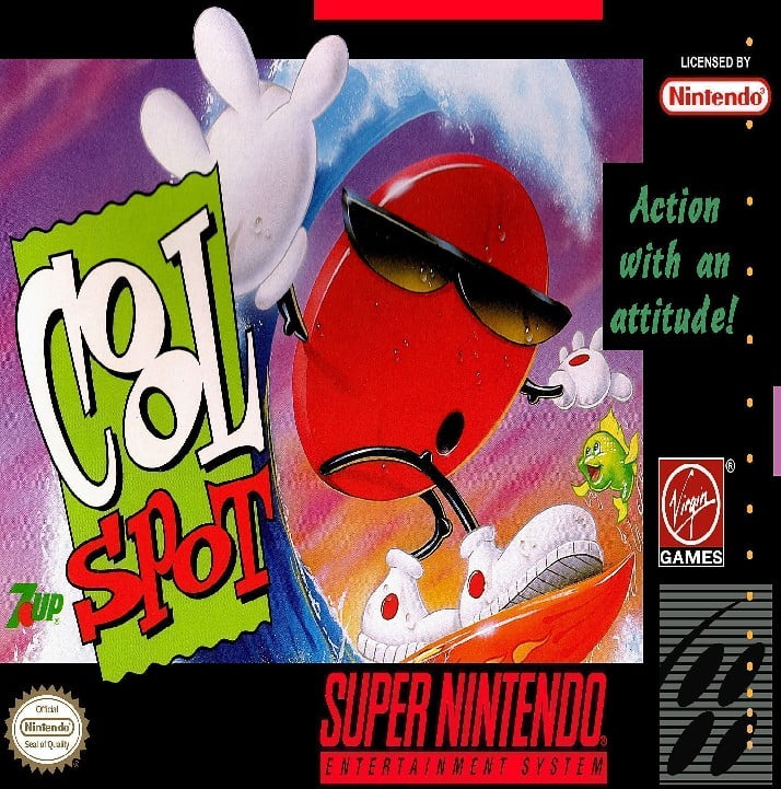Restored Cool Spot (Super Nintendo, 1993) SNES Video Game (Refurbished ...