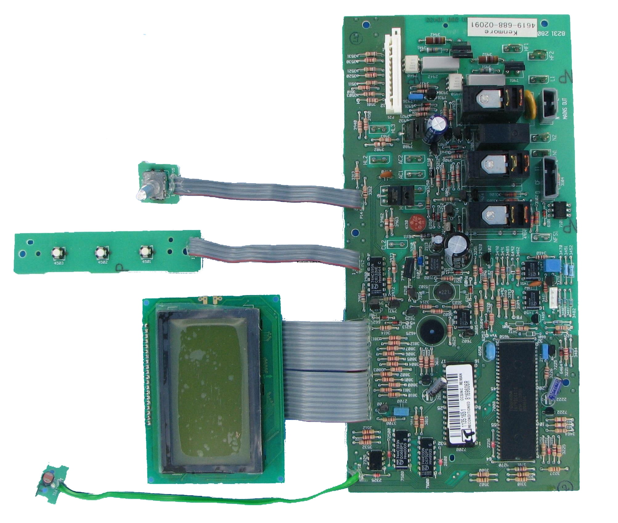 Restored CoreCentric Microwave Control Board Replacement for Whirlpool ...