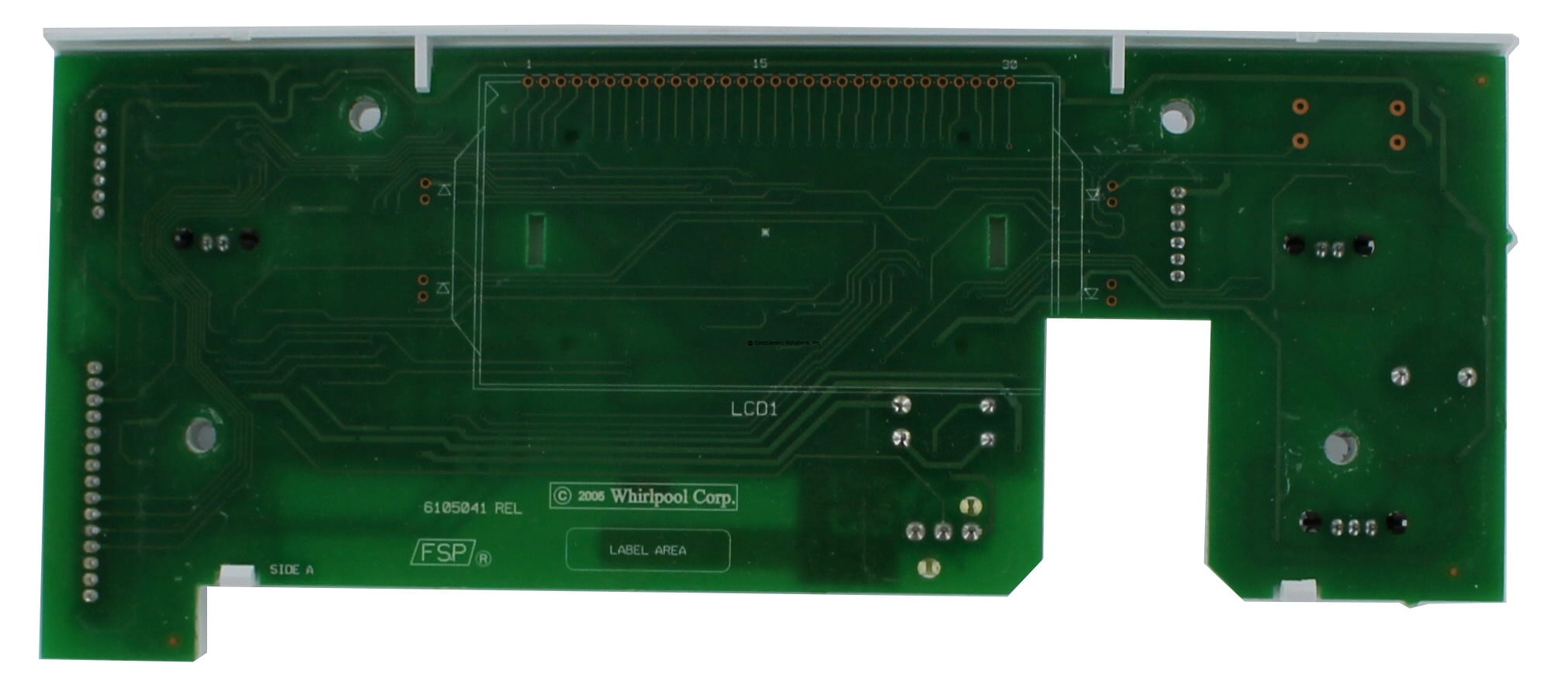 Restored CoreCentric Refrigerator Control Board Replacement for Whirlpool 2304170 / WP2304170 ...