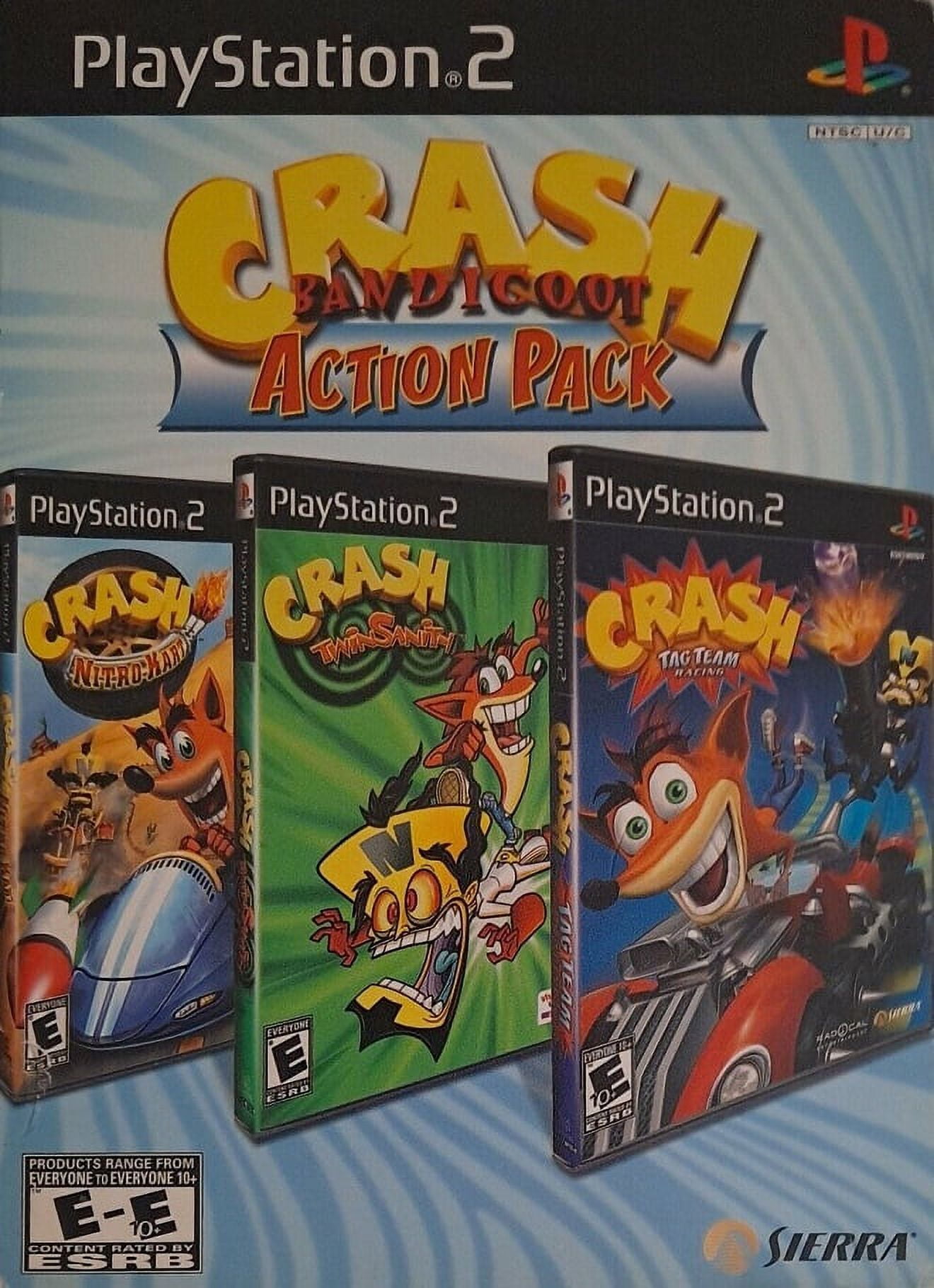 Restored Crash Bandicoot Action Pack (Sony PlayStation 2, 2007 ...