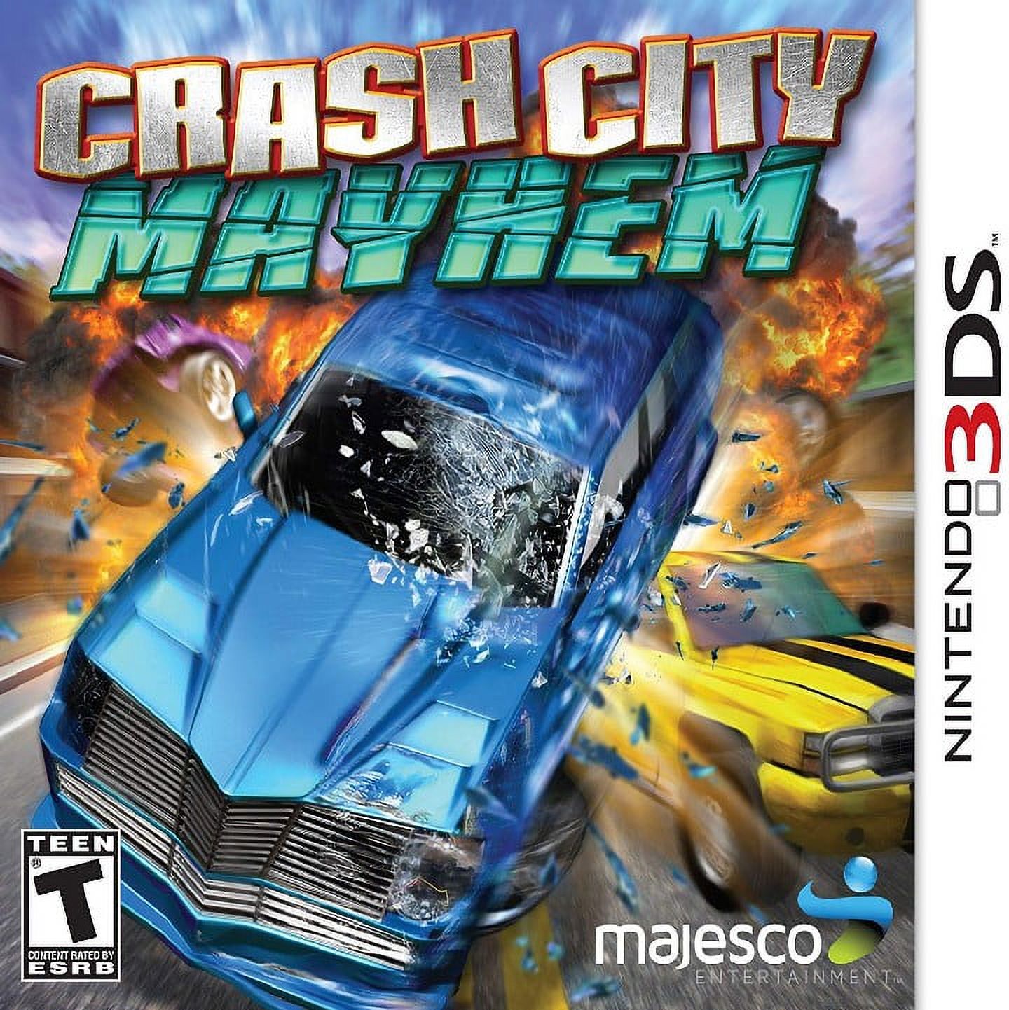Restored Crash City Mayhem (Nintendo 3DS, 2013) Racing Game (Refurbished) - Walmart.com