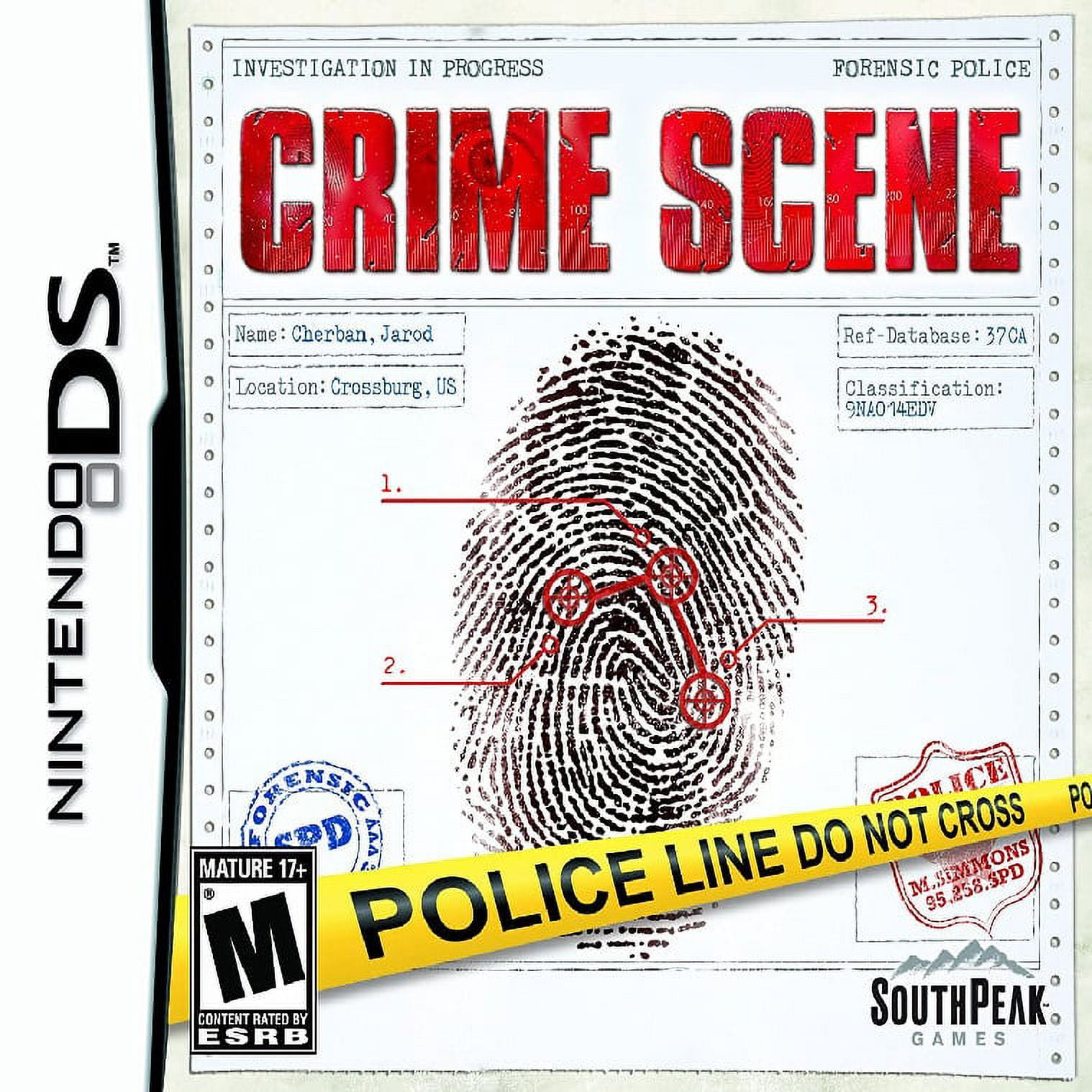 Restored Crime Scene (Nintendo DS, 2010) Mystery Game (Refurbished ...