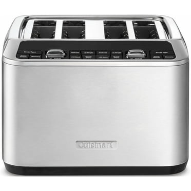 Cuisinart Classic Four Slice Long Slot Toaster with Bagel Function and ...