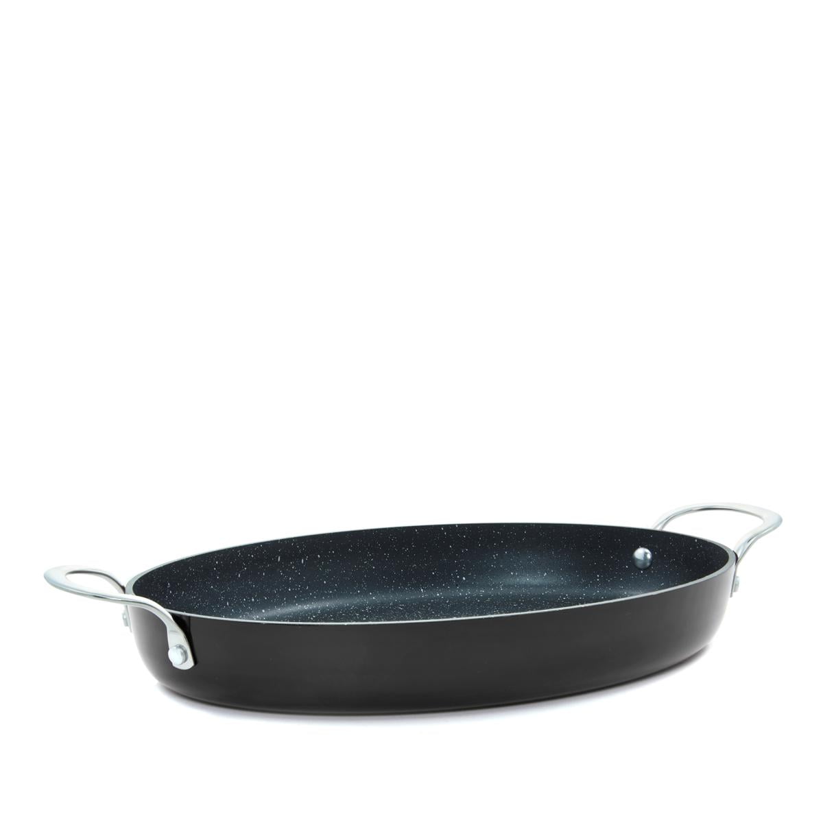 Restored Curtis Stone Dura-Pan Nonstick 13-3/4" Oval Pan (Refurbished ...