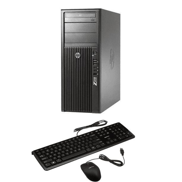 HP Elite Desktop Tower, Intel i7, 16GB RAM, 120GB SSD+2TB HD, Win10 ...
