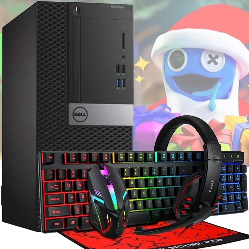 Restored Dell 3040 Gaming PC Tower Quad Core i5 Processor, 16GB RAM ...
