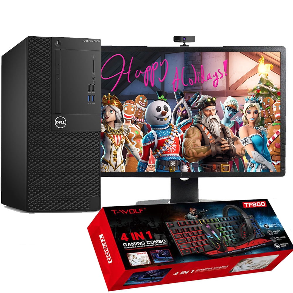 Restored Dell 3050 Gaming PC Tower Core i5 3.4GHz Processor, 16GB RAM ...