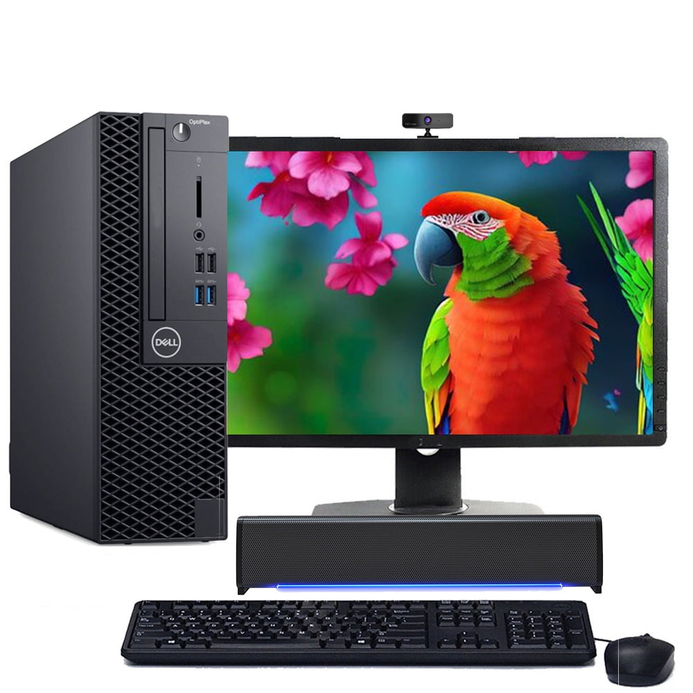 Dell 3050 Desktop PC, Core i5, 16GB RAM, 1TB SSD, Windows 10, 22" LCD ...