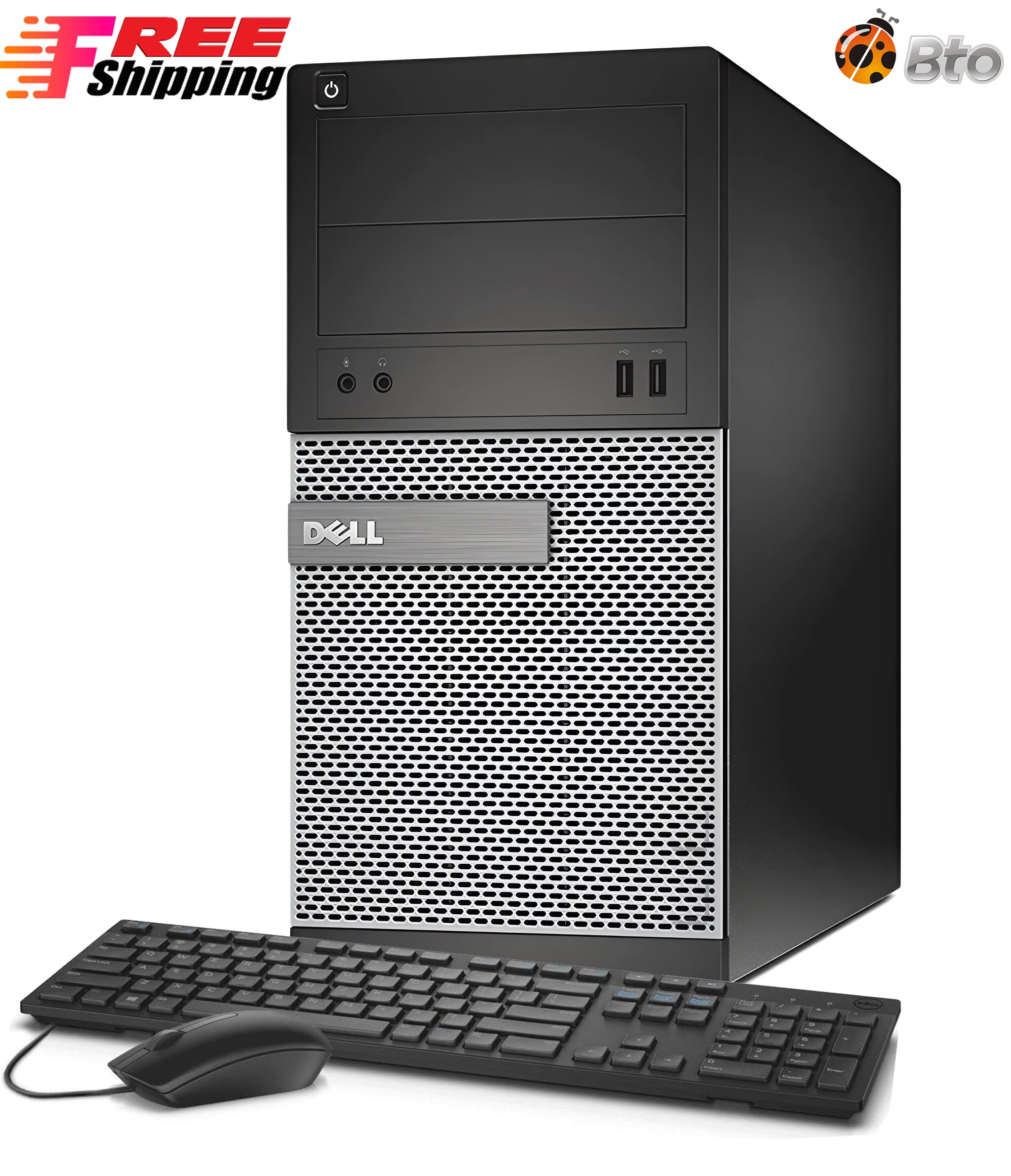 Restored Dell 390 Desktop Tower Computer PC Intel Core i52400 2nd Gen ...