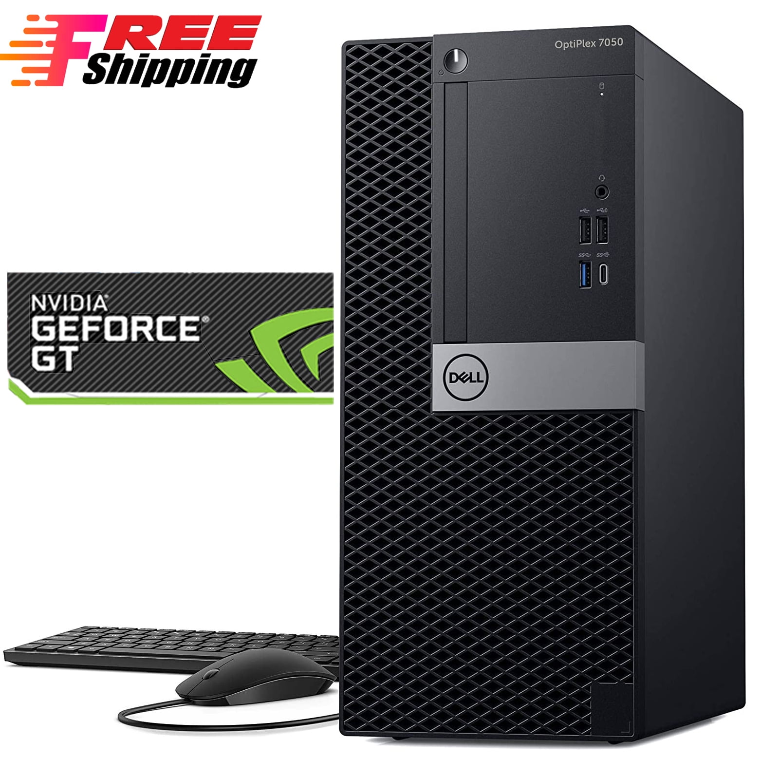 Restored Dell 7050 Desktop Tower Computer PC Intel Core i57500 7th Gen ...