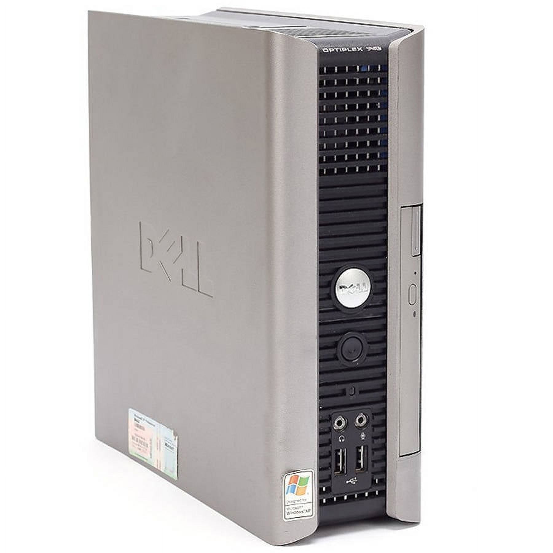 Restored Dell 745 USFF Desktop PC with Intel Core 2 Duo Processor, 4GB ...
