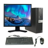 Restored Dell Desktop Computer 3040 SFF Core i5 8GB 1TB HD DVD 19" LCD ...