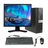 Restored Dell Desktop Computer 3040 SFF Core i5 8GB 1TB HD DVD 19" LCD ...