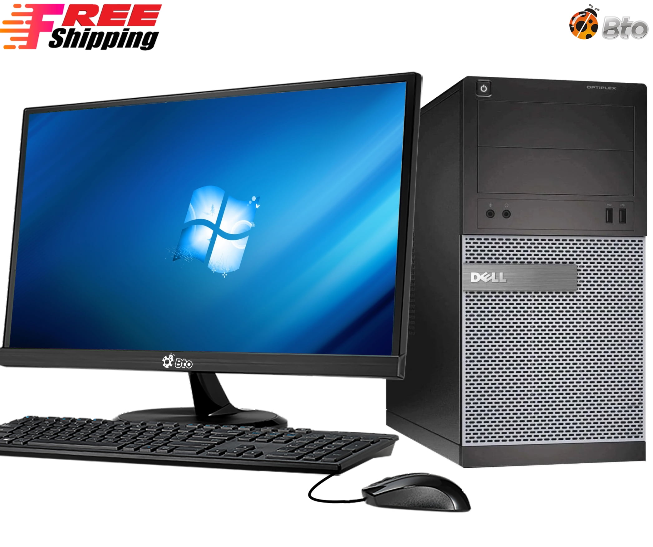 Restored Dell Desktop Tower Computer PC Intel Core i5 Processor 16GB ...
