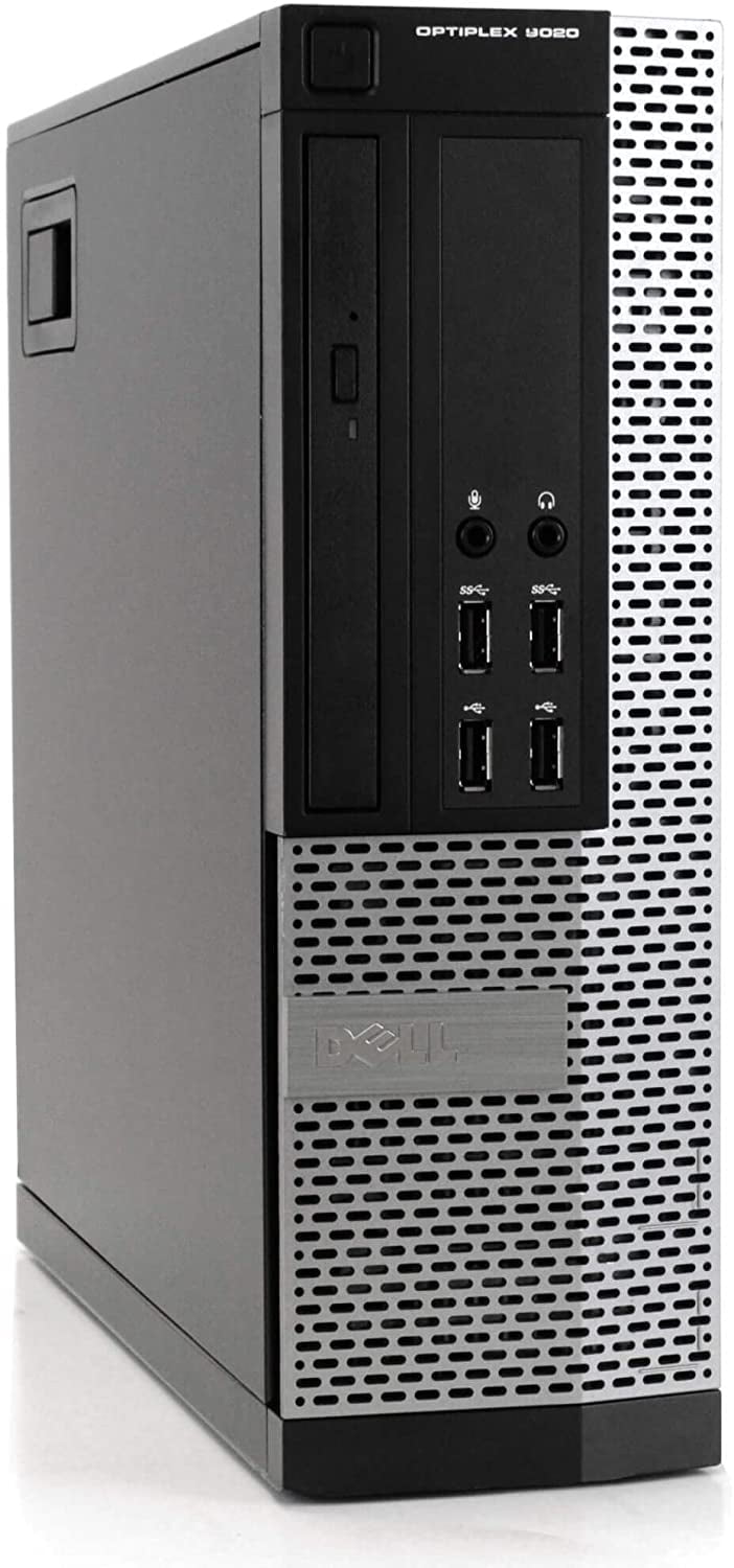 Restored Dell Fast Gaming PC Optiplex 9020 SFF Windows 10 Home Intel Core i5 Nividia GeForce GT ...
