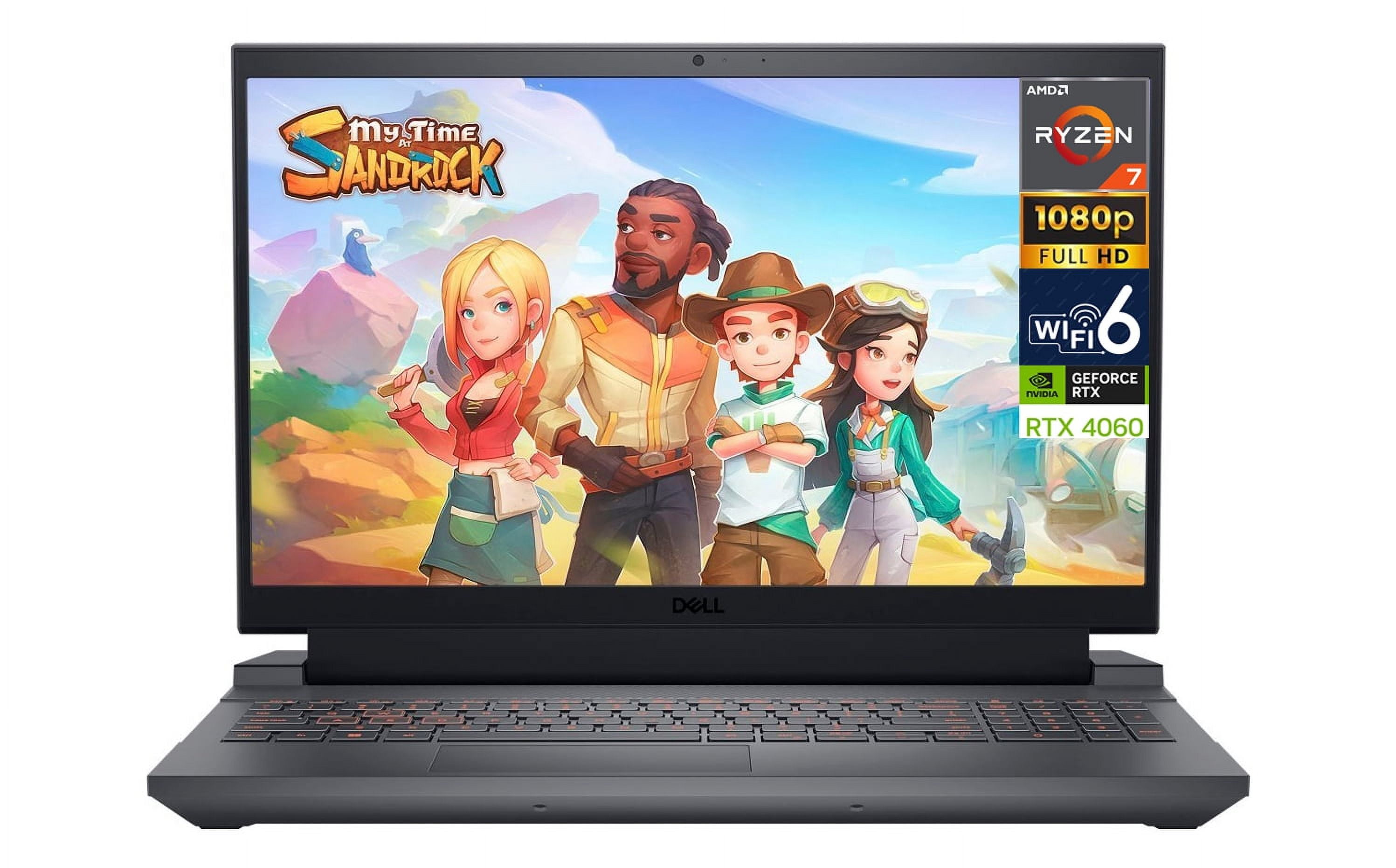 Restored Dell G15 Gaming/Entertainment Laptop (AMD Ryzen 7 7840HS 8 ...