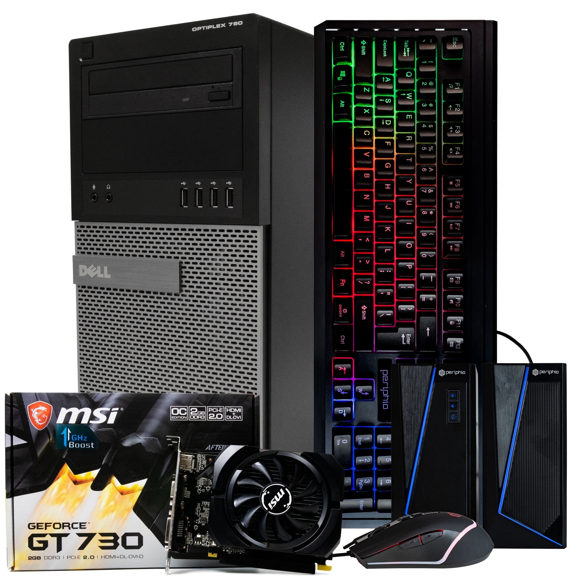 Restored Dell Gaming Computer, Intel Core i7 GT 730 8GB DDR3 RAM ...