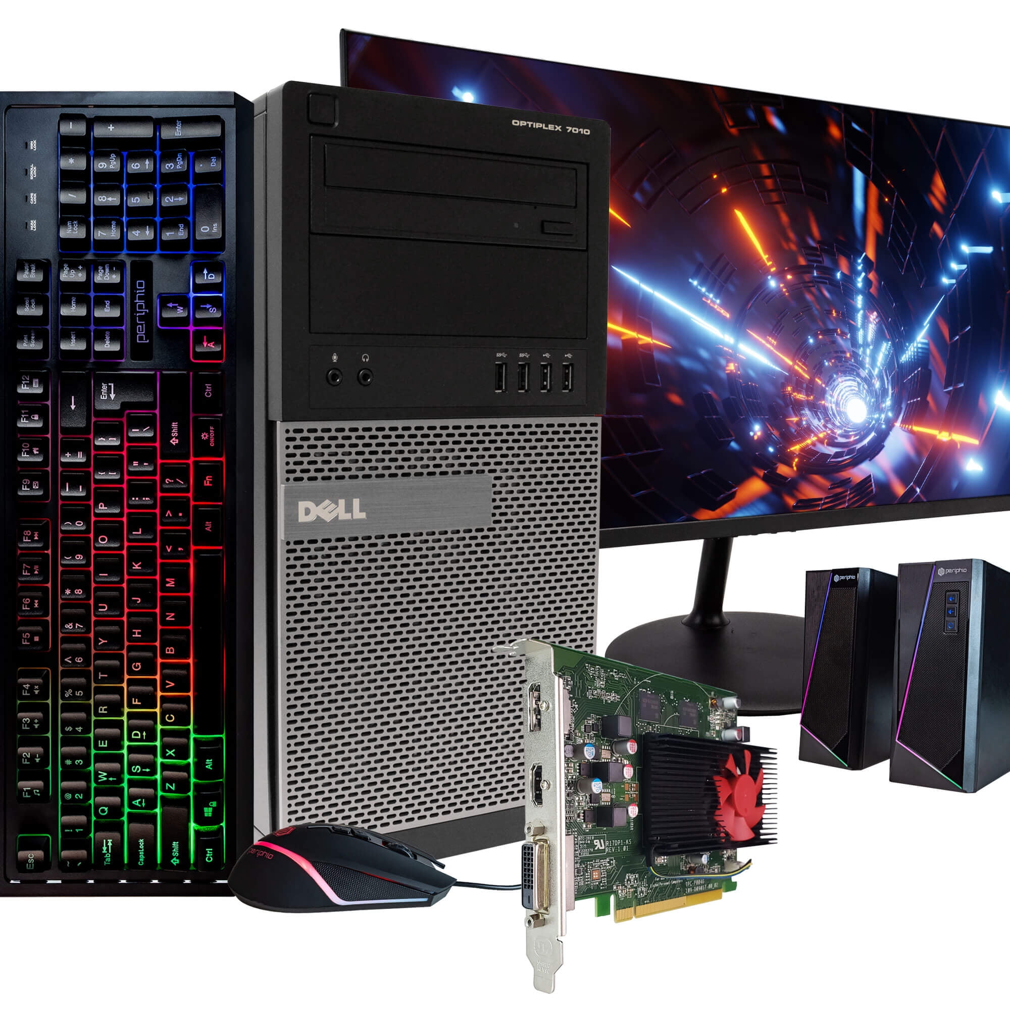 Dell Gaming Computer Tower, Intel Quad-Core i5, AMD Radeon RX 550 (4GB ...