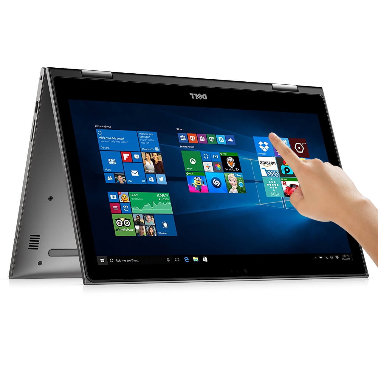 Restored Dell Inspiron 15 15.6" Touch Convertible Laptop Intel i7 Dual ...