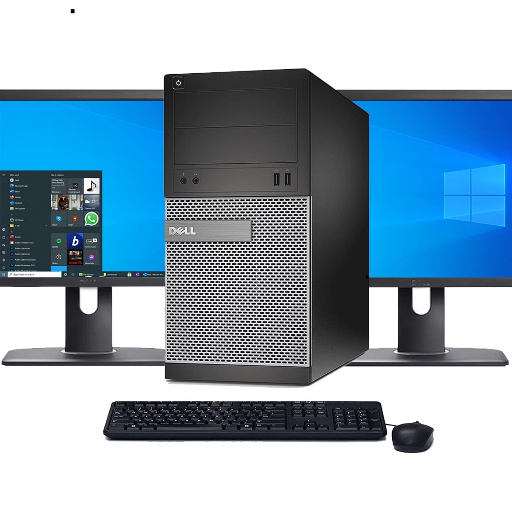 Restored Dell OptiPlex 3010 Tower Desktop Computer | Intel Core i3-3245 (3.4 GHz) | 8GB RAM ...