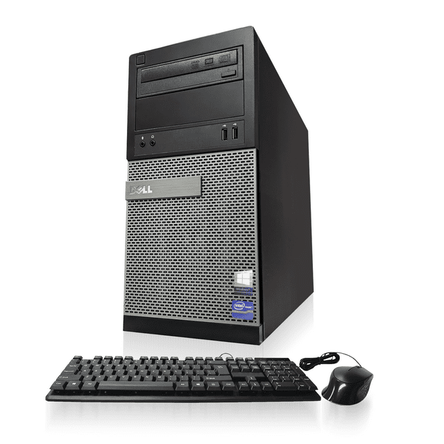 Restored Dell OptiPlex 3020 Desktop Computer Tower I3-4130 Dual Core 3.40 Ghz Computer PC 4GB ...