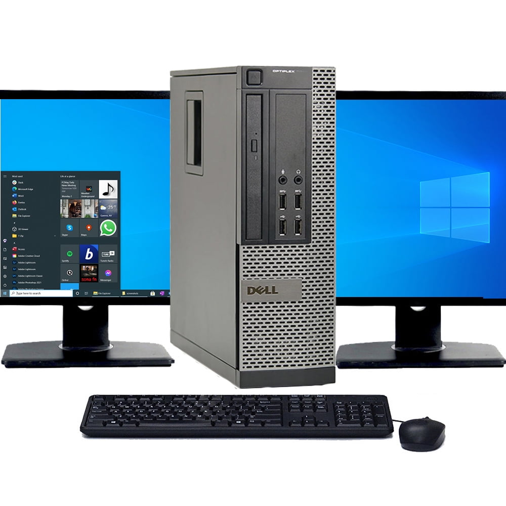 Restored Dell Optiplex 3020 Sff Desktop Computer Intel Core I5 4570