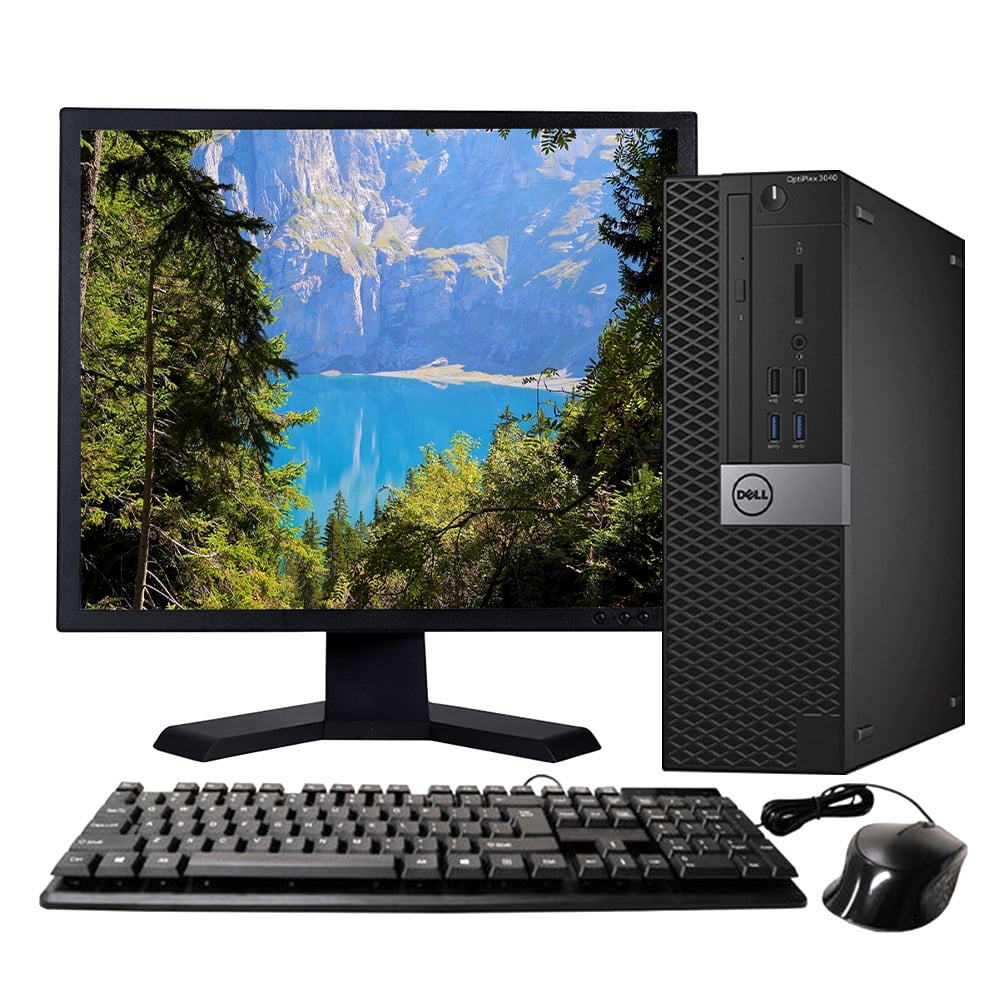 Restored Dell OptiPlex 3040 SFF Desktop i3-6100 8GB RAM 1TB SSD ...