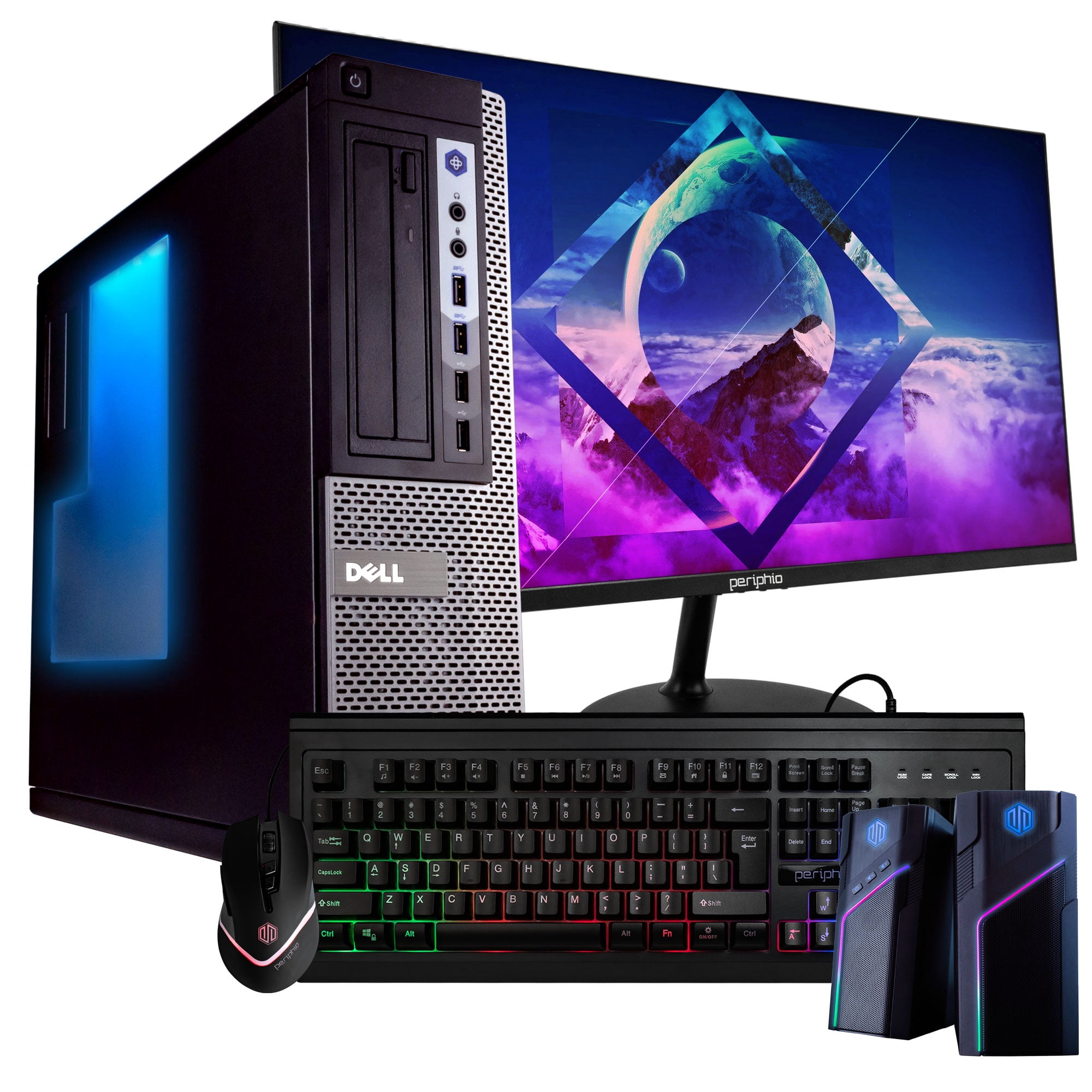 Restored Dell OptiPlex 7010 Small RGB Desktop Computer Intel i5 (3.5Ghz ...
