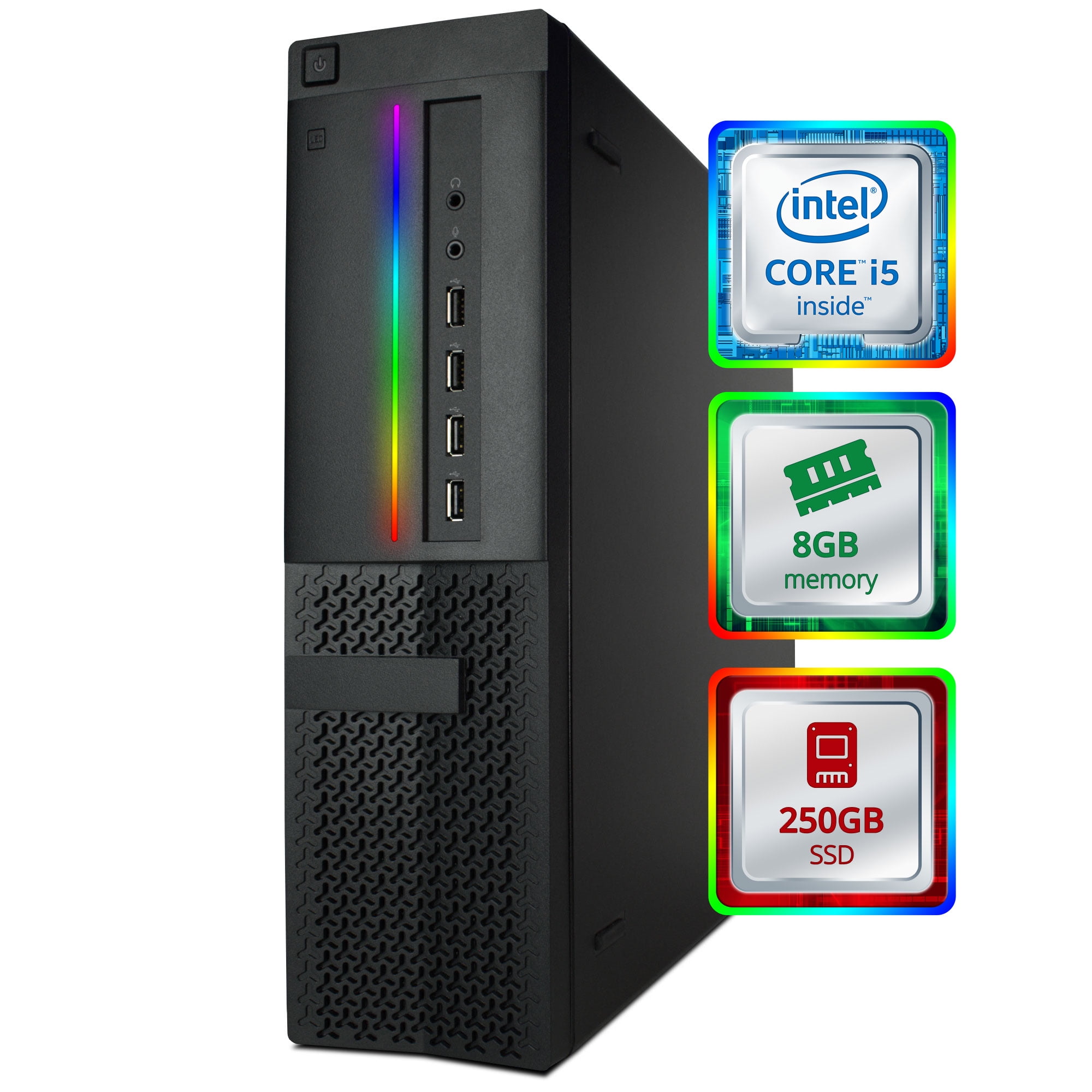 Restored Dell OptiPlex 7010 Small RGB Desktop Computer (SFF) Intel i5 ...