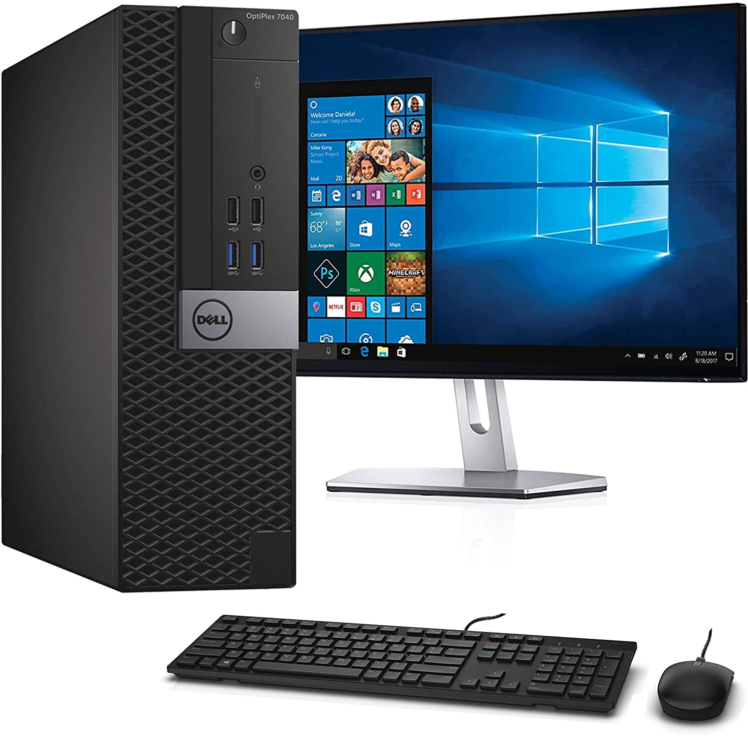 Restored Dell OptiPlex 7040 Desktop SFF Computer PC Intel Core i5 6500 3.2GHz Processor 16GB Ram ...