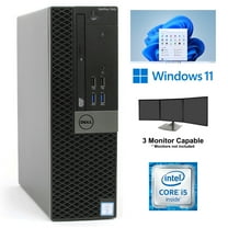 Restored Dell Optiplex 7040 Desktop Computer PC, 3.20 GHz Intel i5 Quad Core Gen 6, 16GB DDR3 ...