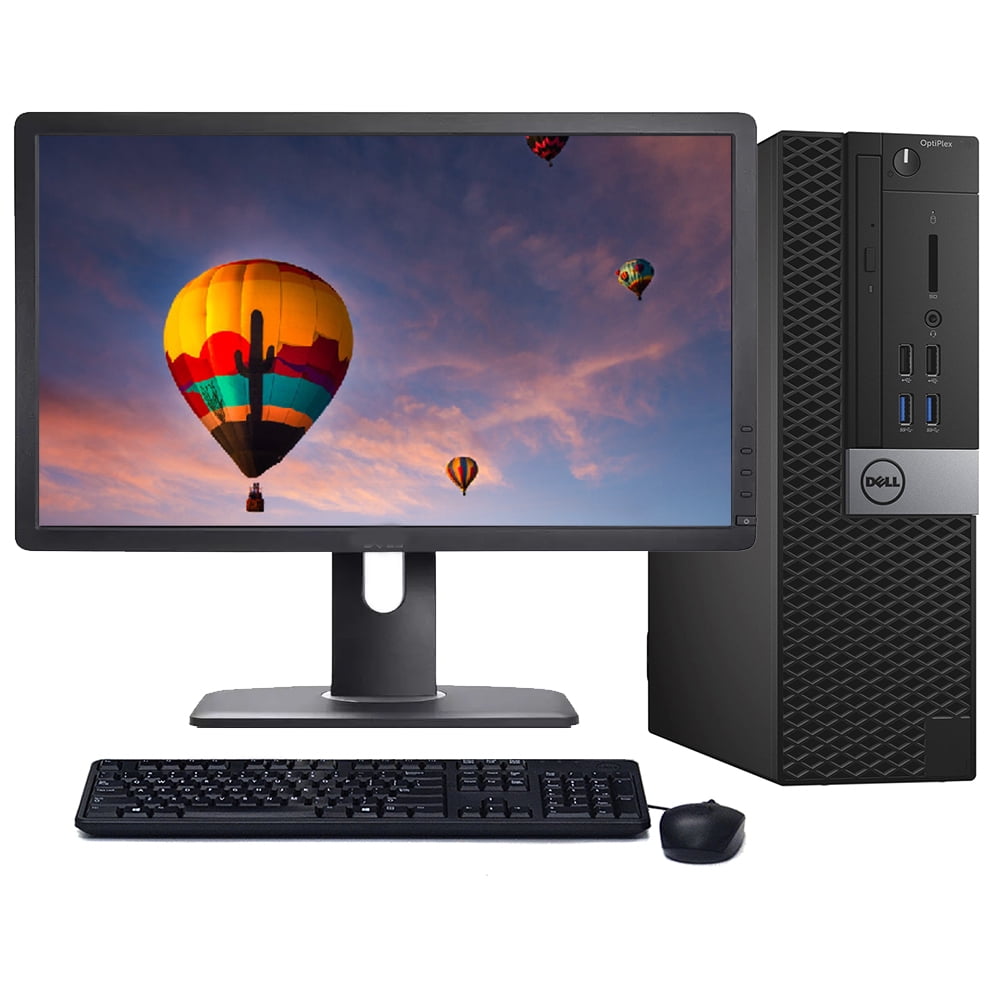 Restored Dell OptiPlex 7040 Windows 10 Desktop Computer Core i5-6500 CPU 8GB RAM 2TB HDD 22" LCD ...