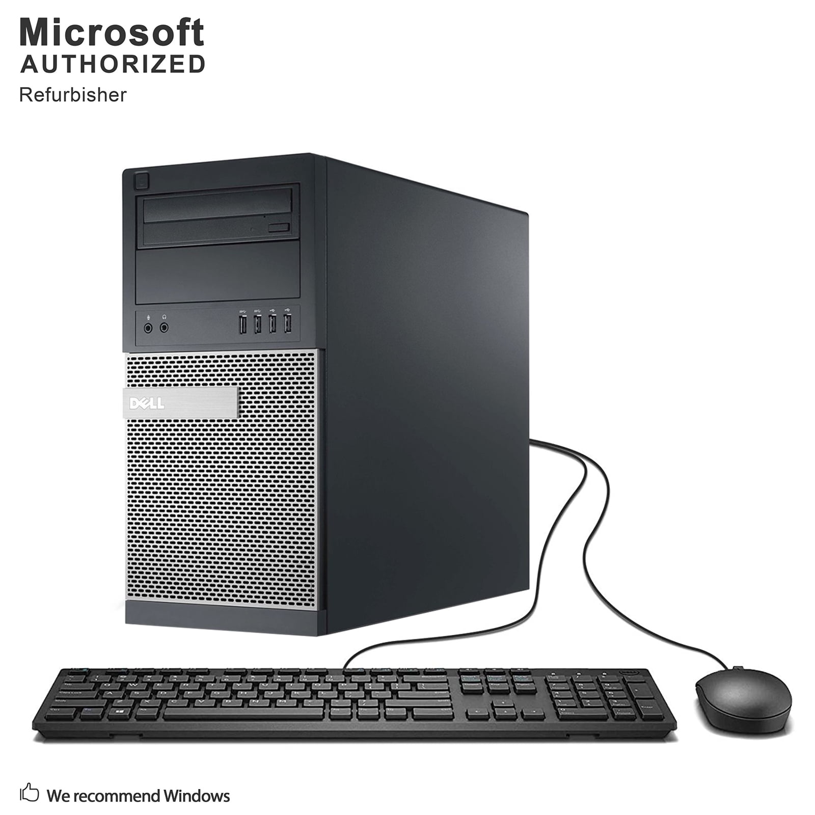 Restored Dell OptiPlex 990 Tower Desktop PC, Intel Quad Core I7-2600 3 ...