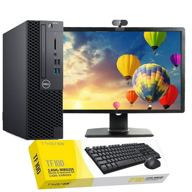 Restored Dell OptiPlex Desktop Computer Core i3 8th gen CPU 16GB RAM ...