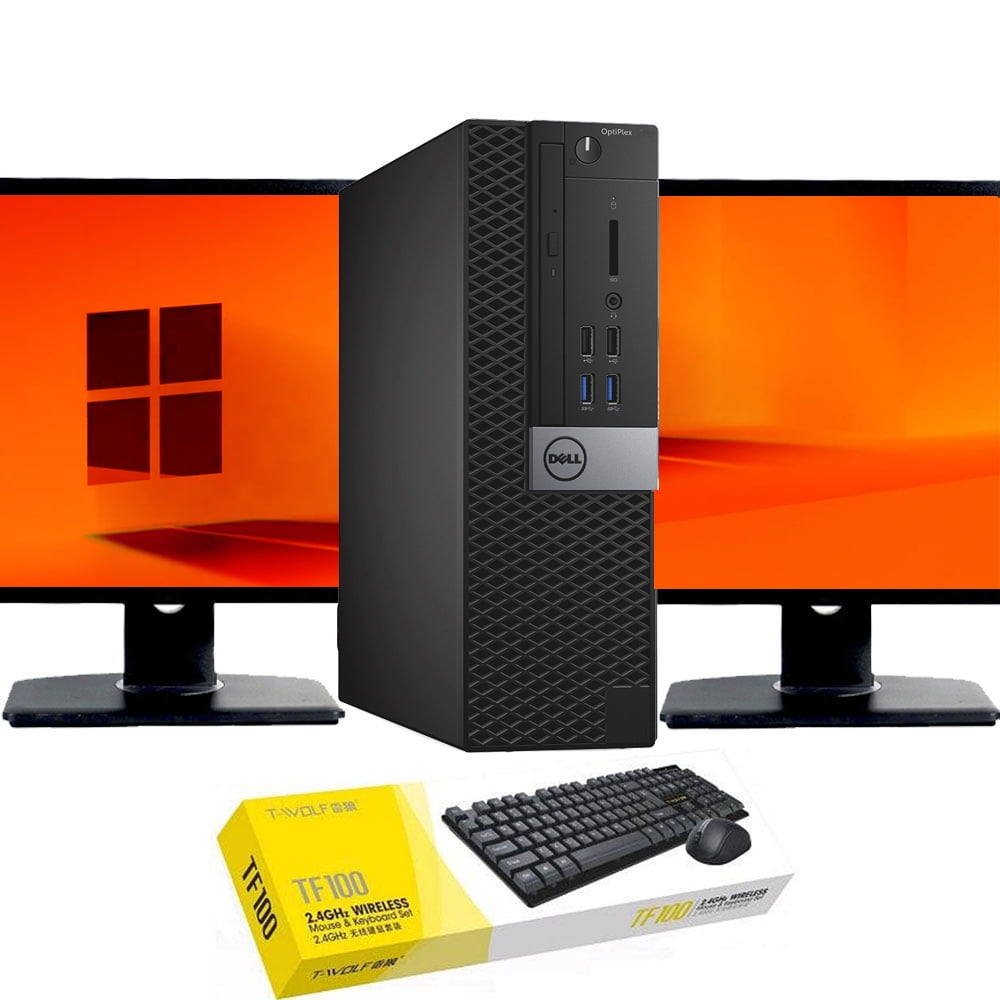 Restored Dell OptiPlex Desktop Computer | Intel Core i7 6th Gen | 8GB ...