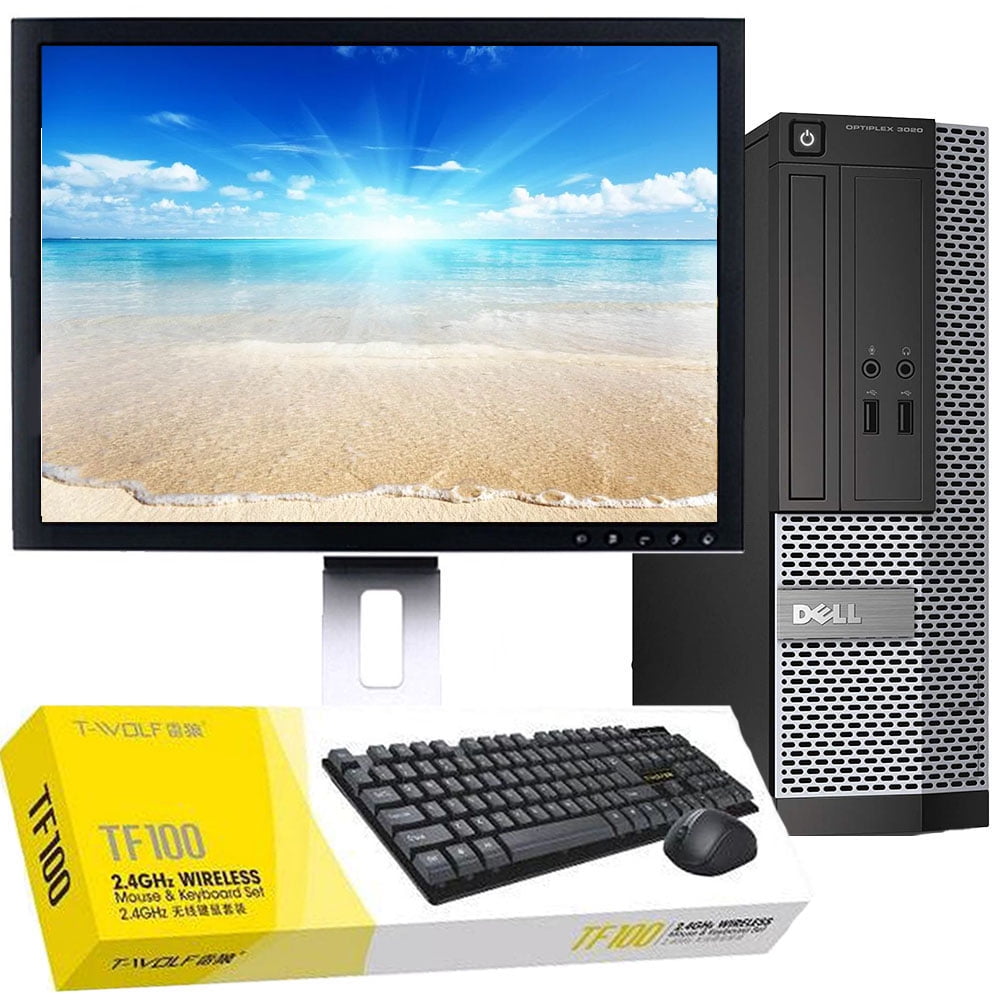 Restored Dell OptiPlex Desktop Computer Intel i3 Processor, 16GB Memory ...
