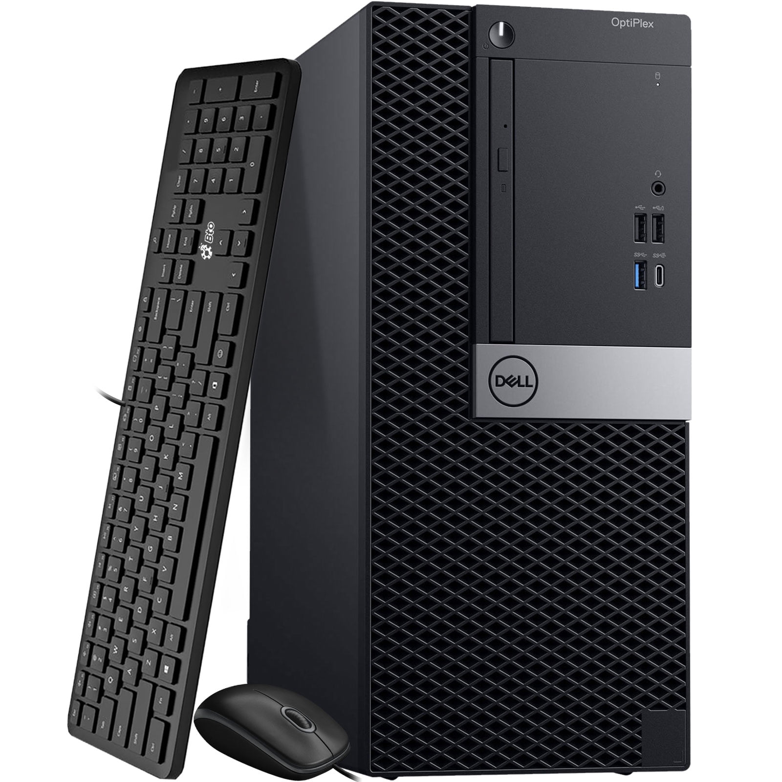 Restored Dell OptiPlex Desktop Computer PC Tower Intel Core i7-8700 ...