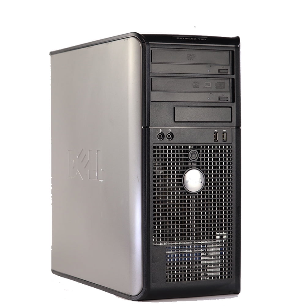 Restored Dell OptiPlex Desktop Computer Tower Intel Core 2 Duo 4GB ...