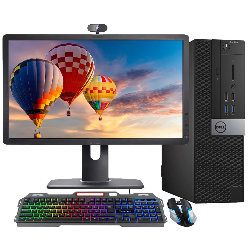 Restored Dell OptiPlex Windows 10 Desktop Computer Bundle Intel i5-6500 ...