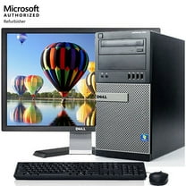 Restored Dell Optiplex Windows 10 Pro SFF Desktop Computer Bundle with ...