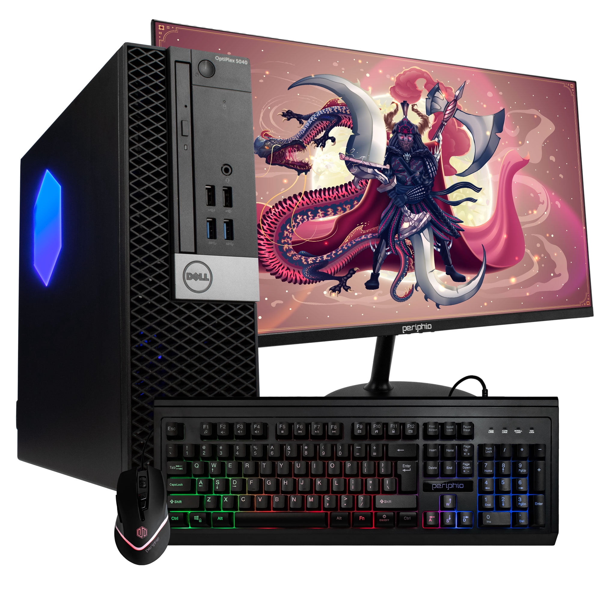 Restored Dell Optiplex 5040 (RGB) Desktop Computer Quad Core Intel i5 ...