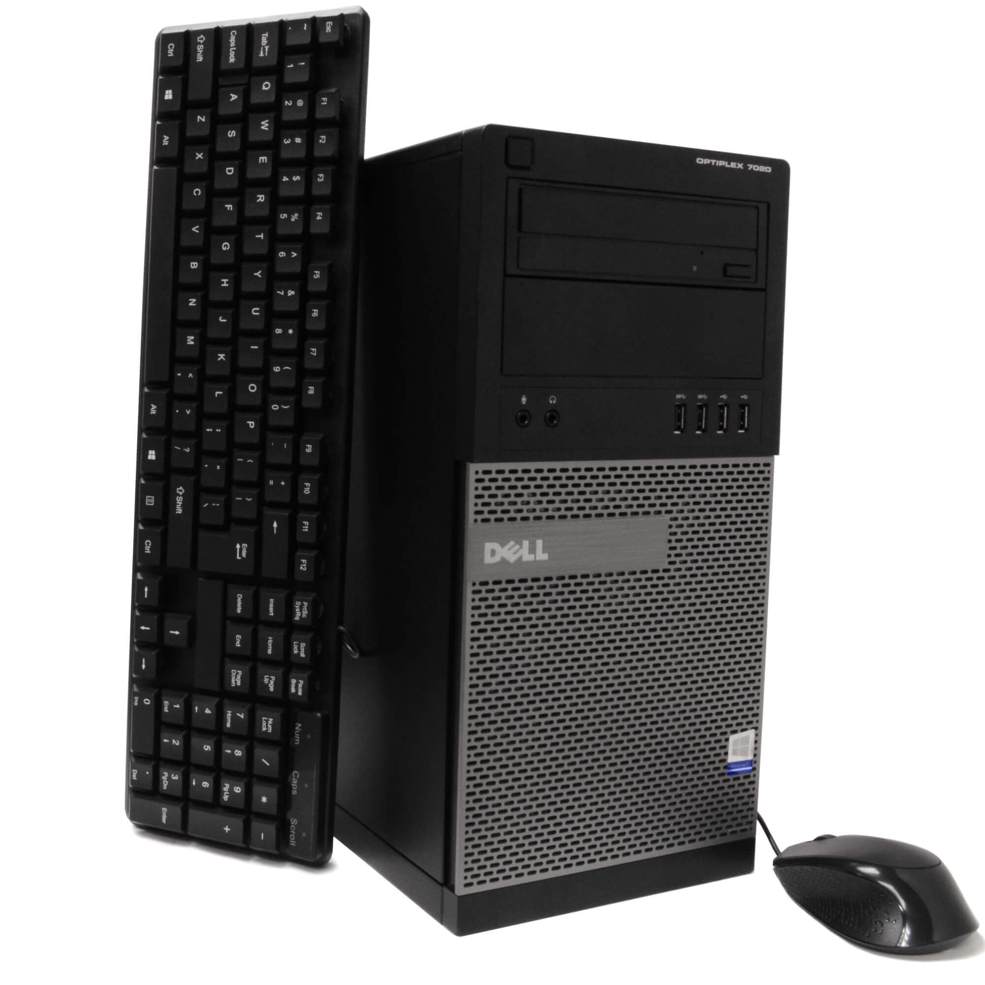 Restored Dell Optiplex 7020 Tower Computer PC, 3.20 GHz Intel i5 Quad Core Gen 4, 8GB DDR3 RAM ...