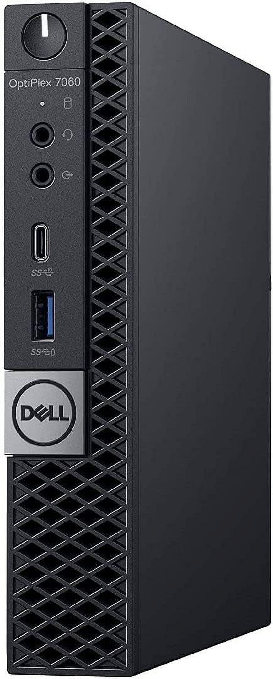 Restored Dell Optiplex 7060 Micro MFF Desktop PC Intel i7-8700T 6-Cores ...