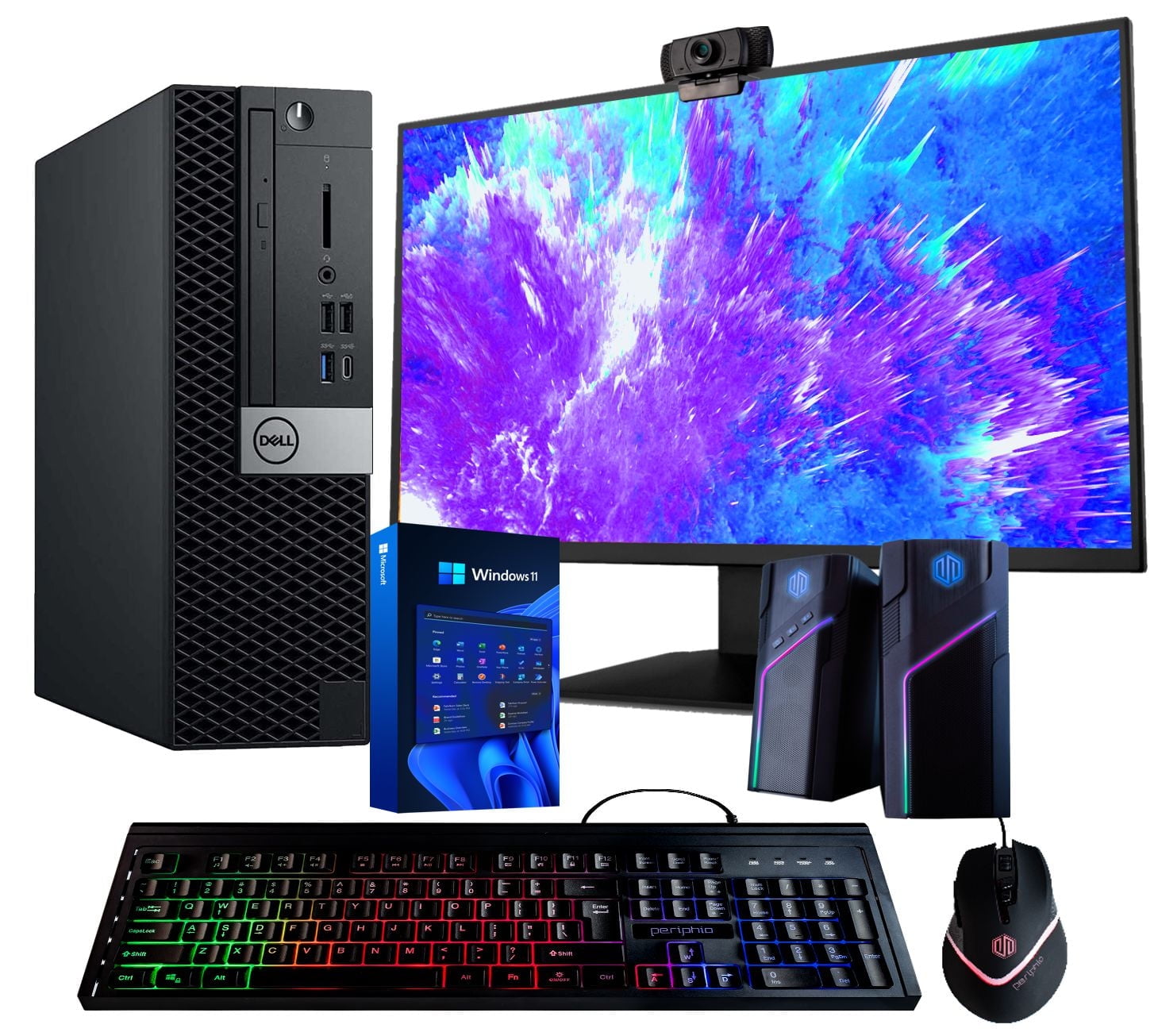 Restored Dell Optiplex 7070 Desktop Computer Hexa Core Intel i7 (3.4GHz ...