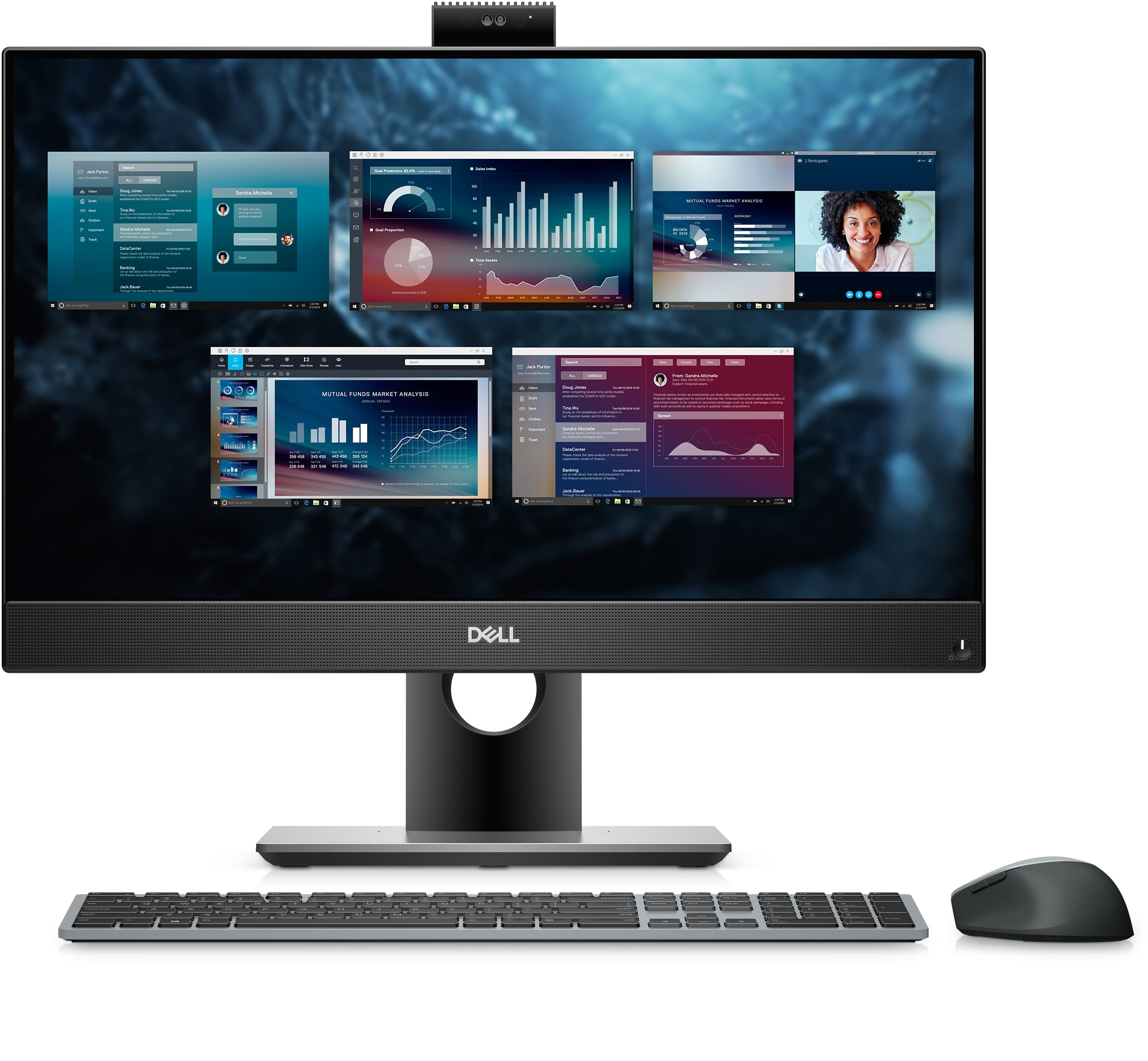 Restored Dell Optiplex 7490 AIO | 23.8" 1920x1080 FHD | Core i5 - 10505 ...