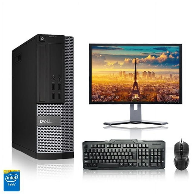 Restored Dell Optiplex Desktop Computer 2.8 GHz Core i7 Tower PC, 16GB ...