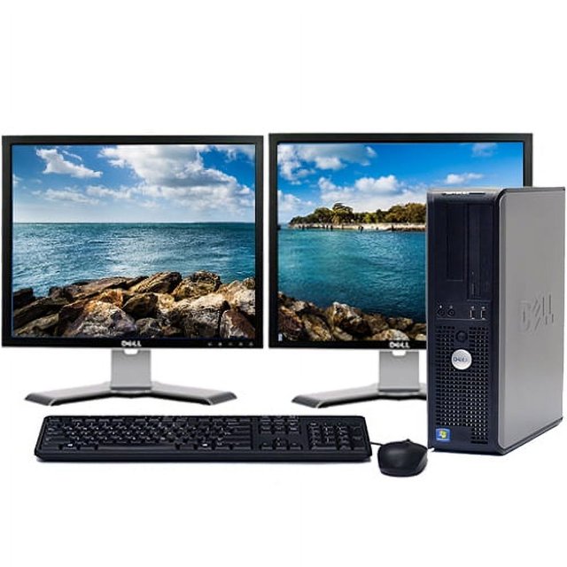 Restored Dell Optiplex Desktop Computer Bundle Windows 10 Intel 2.13GHz ...