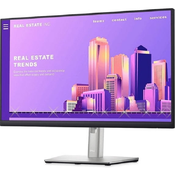 Restored Dell P2422H 24" 23.8" 1920 x 1080 Full HD IPS VGA DisplayPort ...
