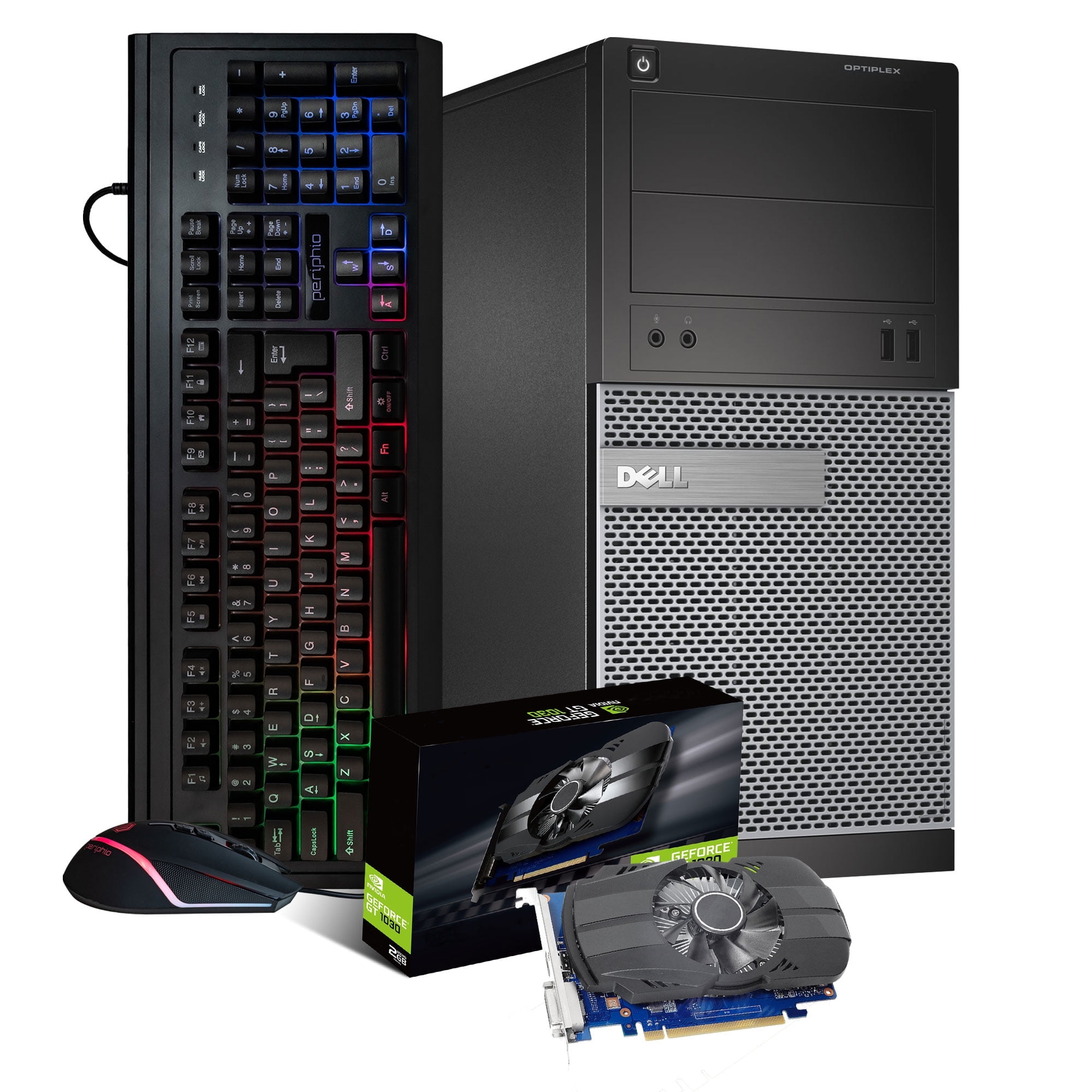 Restored Dell Prebuilt Gaming Desktop Computer Core i5 + GeForce GT ...